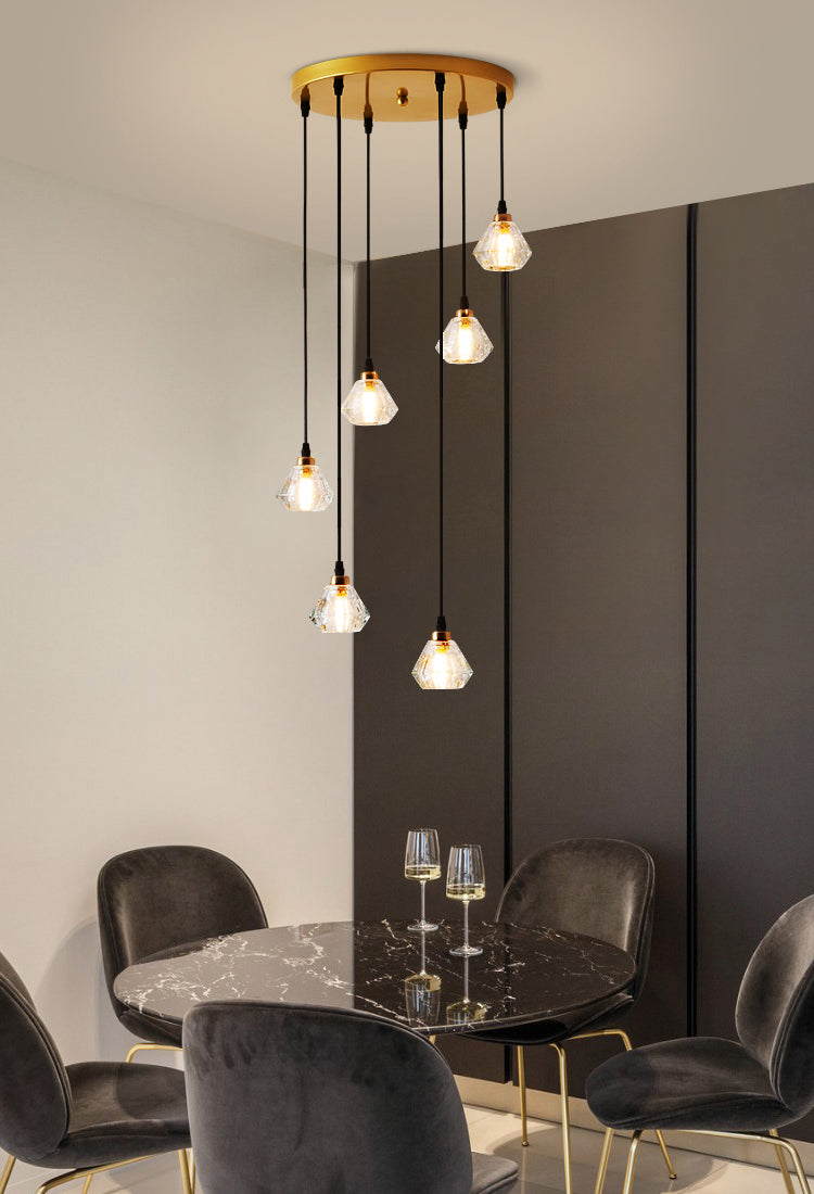 Modern LED Multi-Light Chandeliers For High Ceilings – FavorShopping®