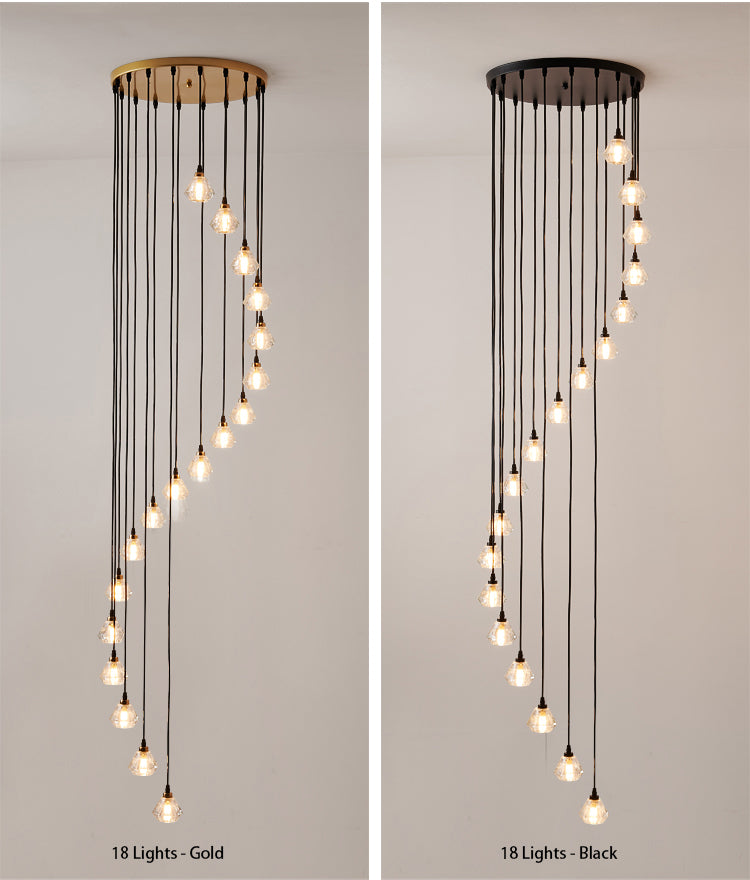 Modern LED Multi-Light Chandeliers For High Ceilings – FavorShopping®