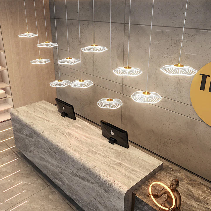 Modern Round Tiered Foyer Gold Chandelier 6 Lights For Entryway in ...